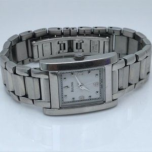 Bulova | Accessories | Bulova A5 Women Watch Swiss Silver Tone Analog ...
